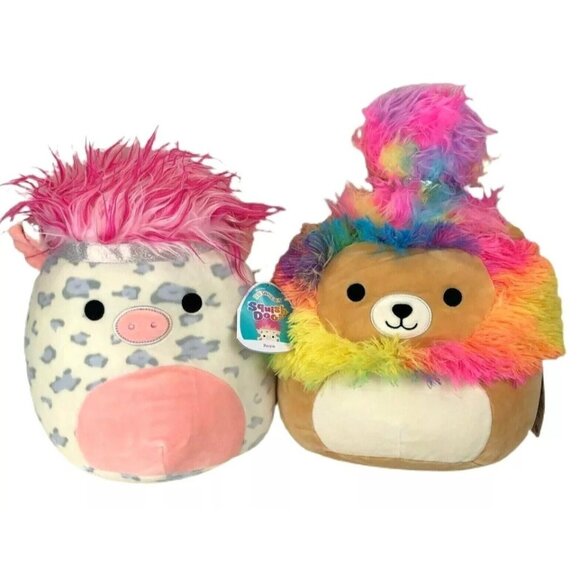 Squishmallows | Toys | Squishmallow Leonard The Lion 3 Rosie The Pig 11 ...